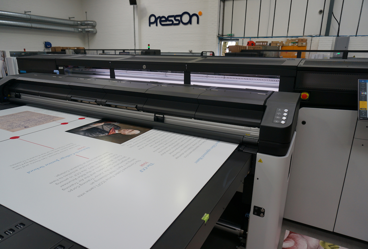 First job rolls off PressOn’s new HP R2000 - Image Reports