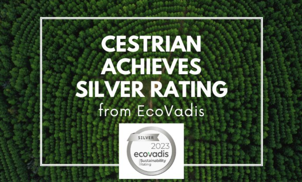 Cestrian achieves EcoVadis silver rating - Image Reports