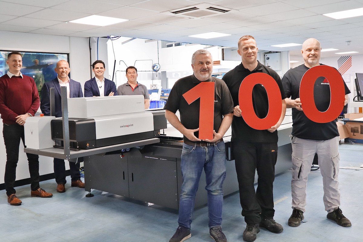 swissQprint reaches 100 UK installations - Image Reports